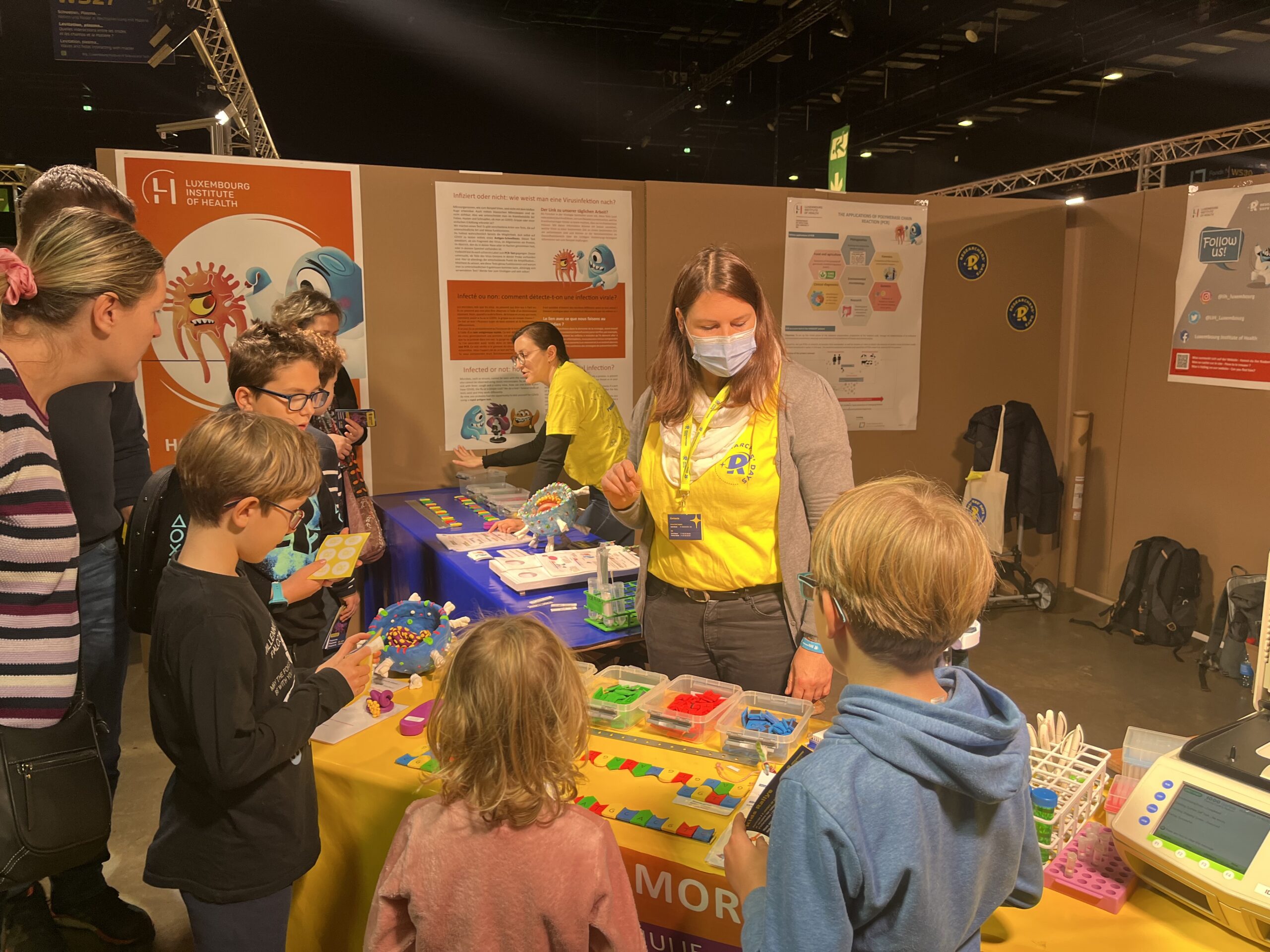 Clinical and Applied Virology team at the Researchers’ Days ...