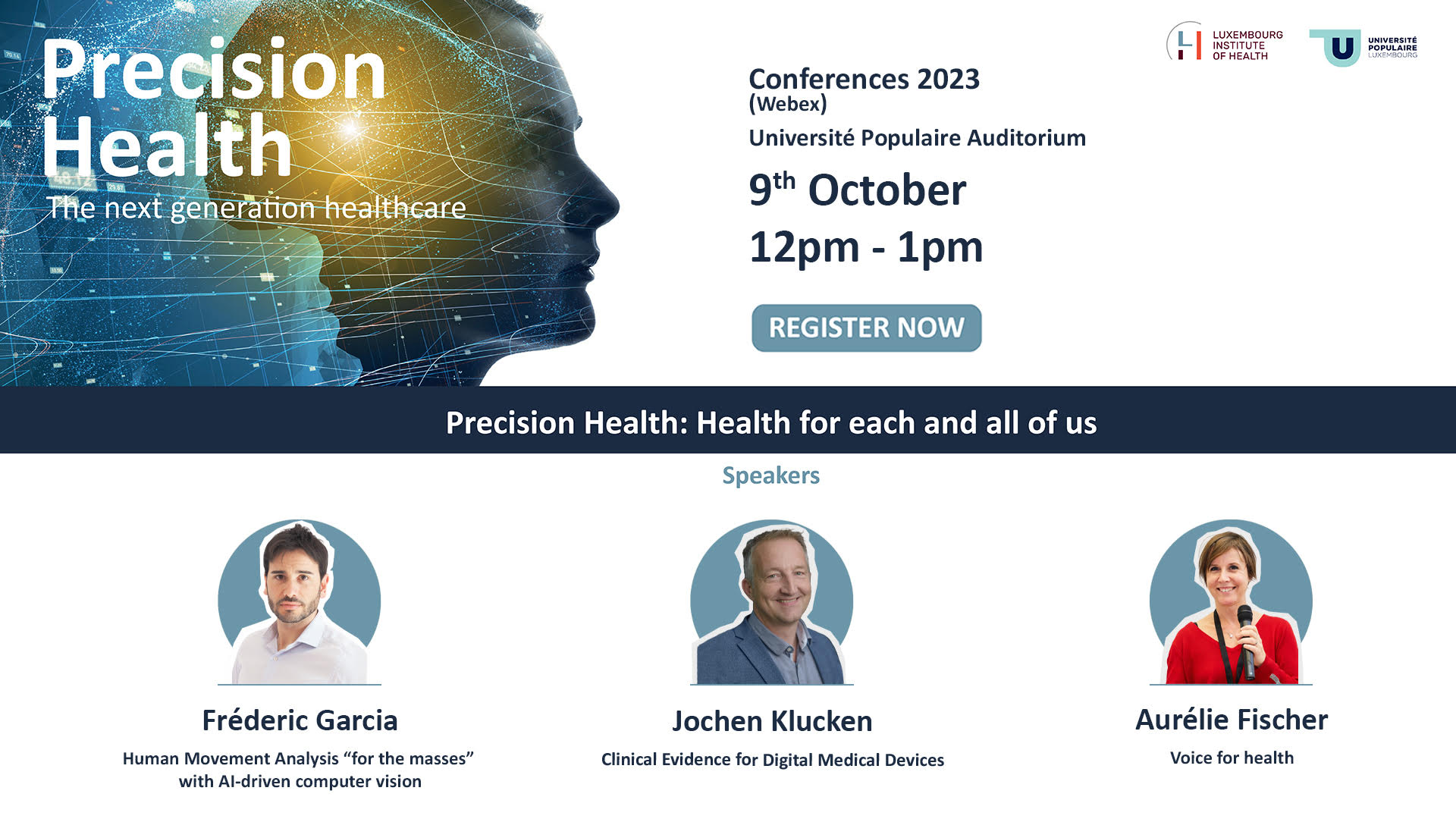 Precision Health: Health for each and all of us - October » Luxembourg ...